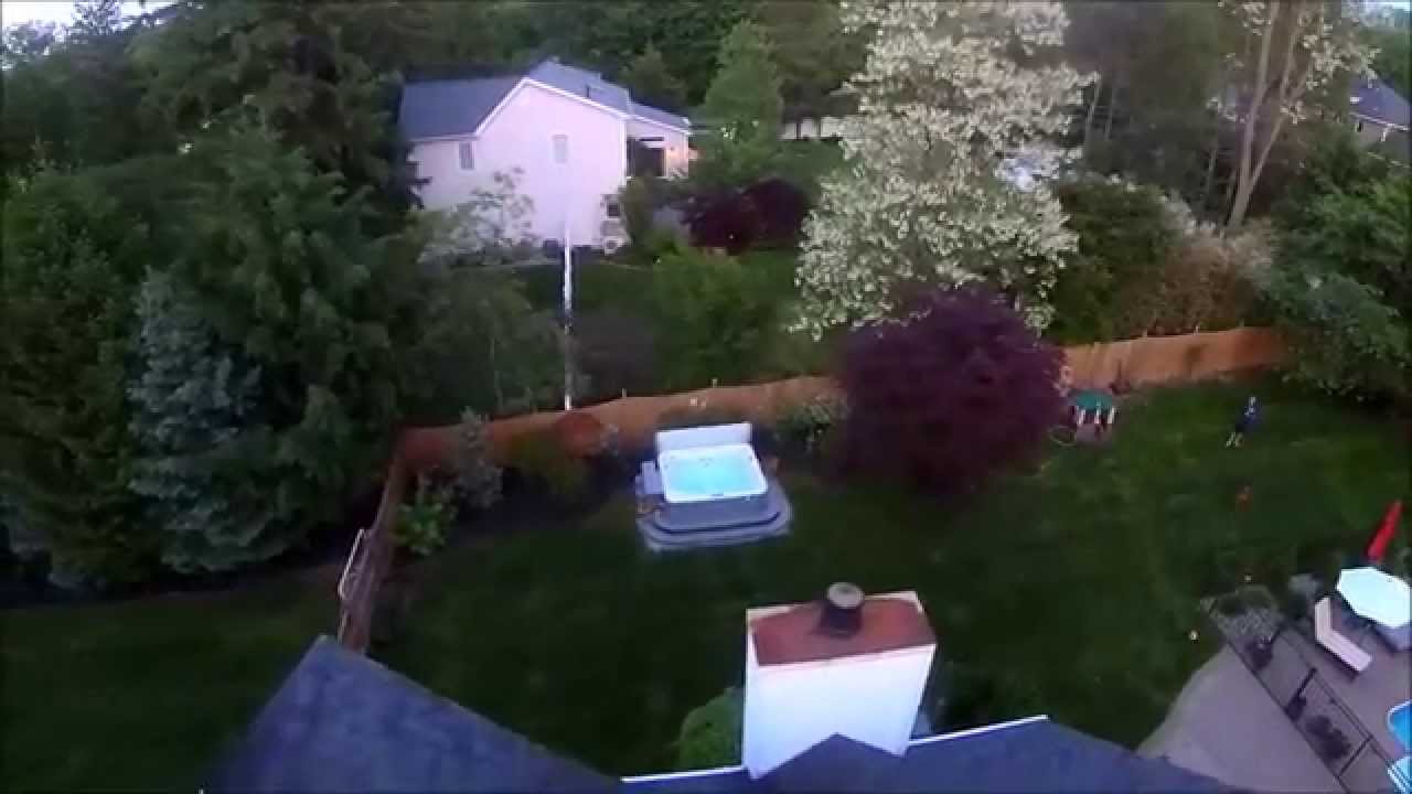 Hot Spring Spa Drone View - YouTube