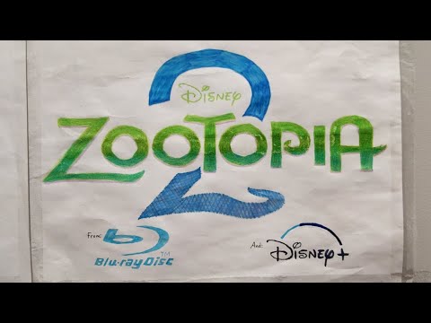 DVD Opening Zootopia 2 2025
