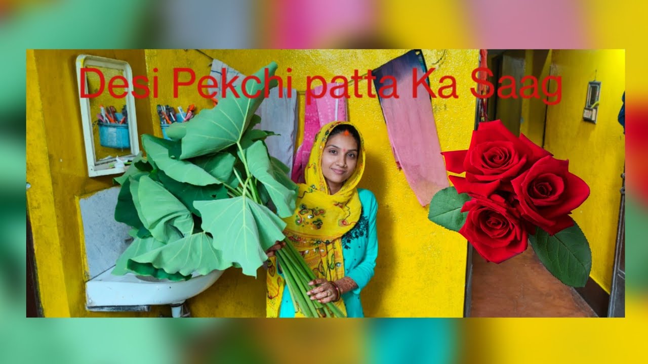 PEKCHI SOORAN Patta ka Swadisht Saag&$ - YouTube