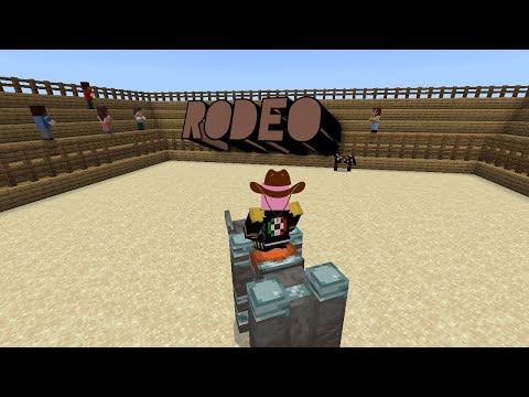 Minecraft rodeo en el lienzo charro 🤠 - YouTube
