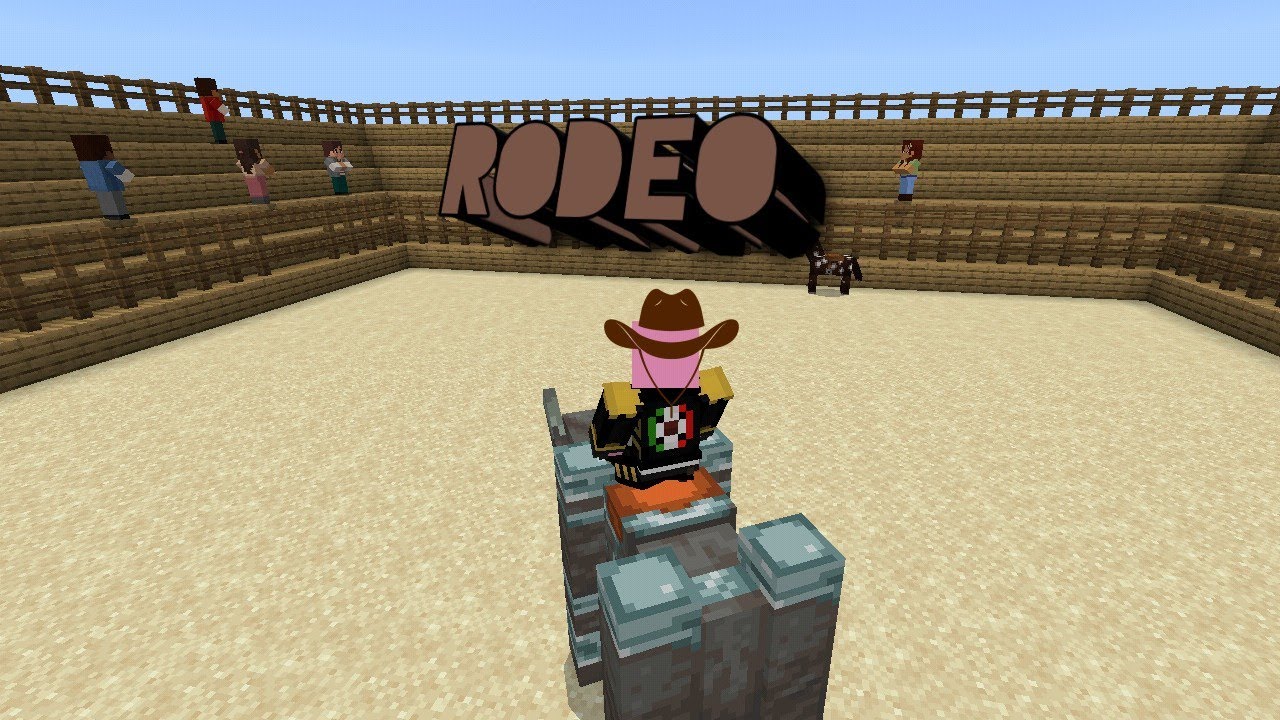 Minecraft rodeo en el lienzo charro 🤠 - YouTube