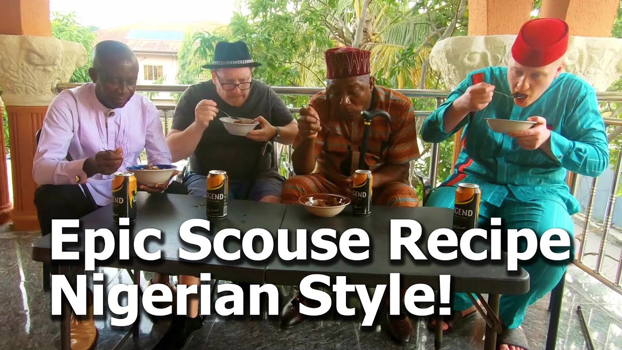 Scouse Nigerian Style with Legend Extra Stout, beef stew recipe - YouTube
