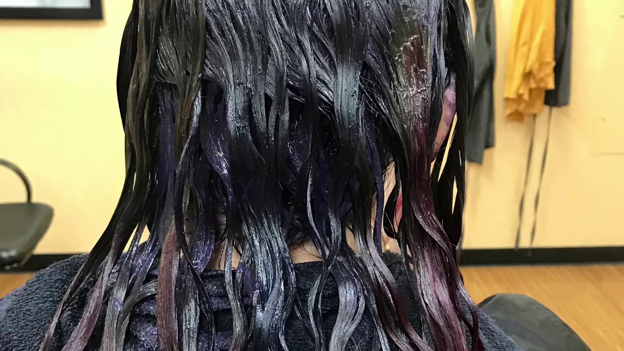 Fashion Hair Color (retouch) - YouTube