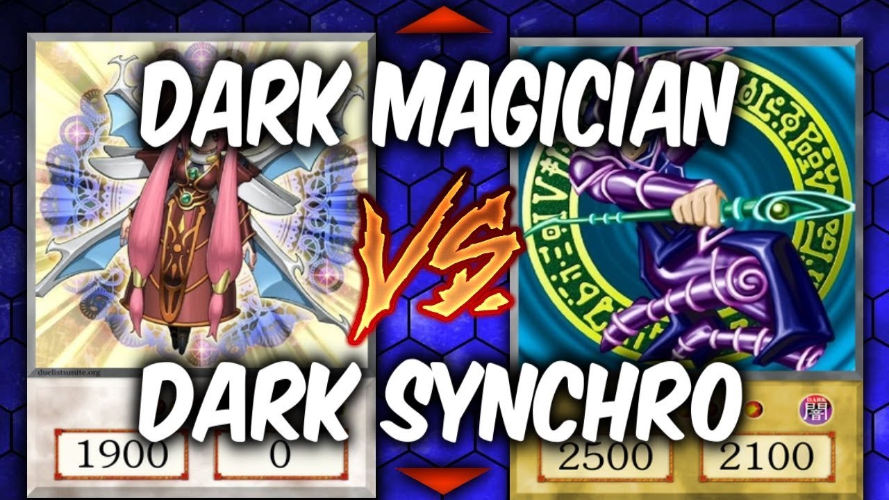Yugioh DARK MAGICIAN vs DARK SYNCHRO (Yu-gi-oh Competitve Duel!) - YouTube