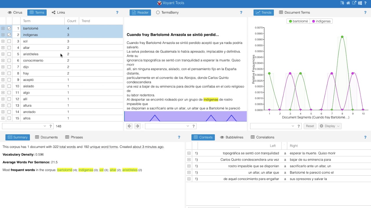 Voyant Tools Lesson Plan - YouTube
