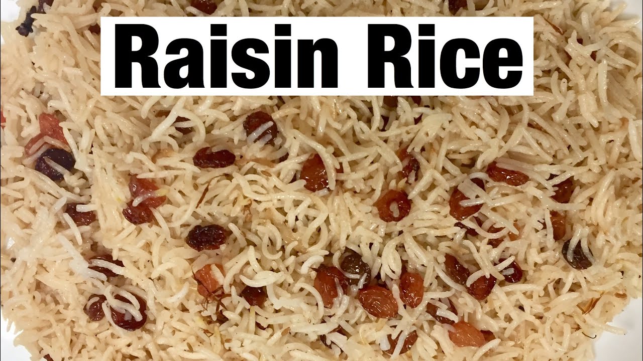 Raisin Rice - YouTube
