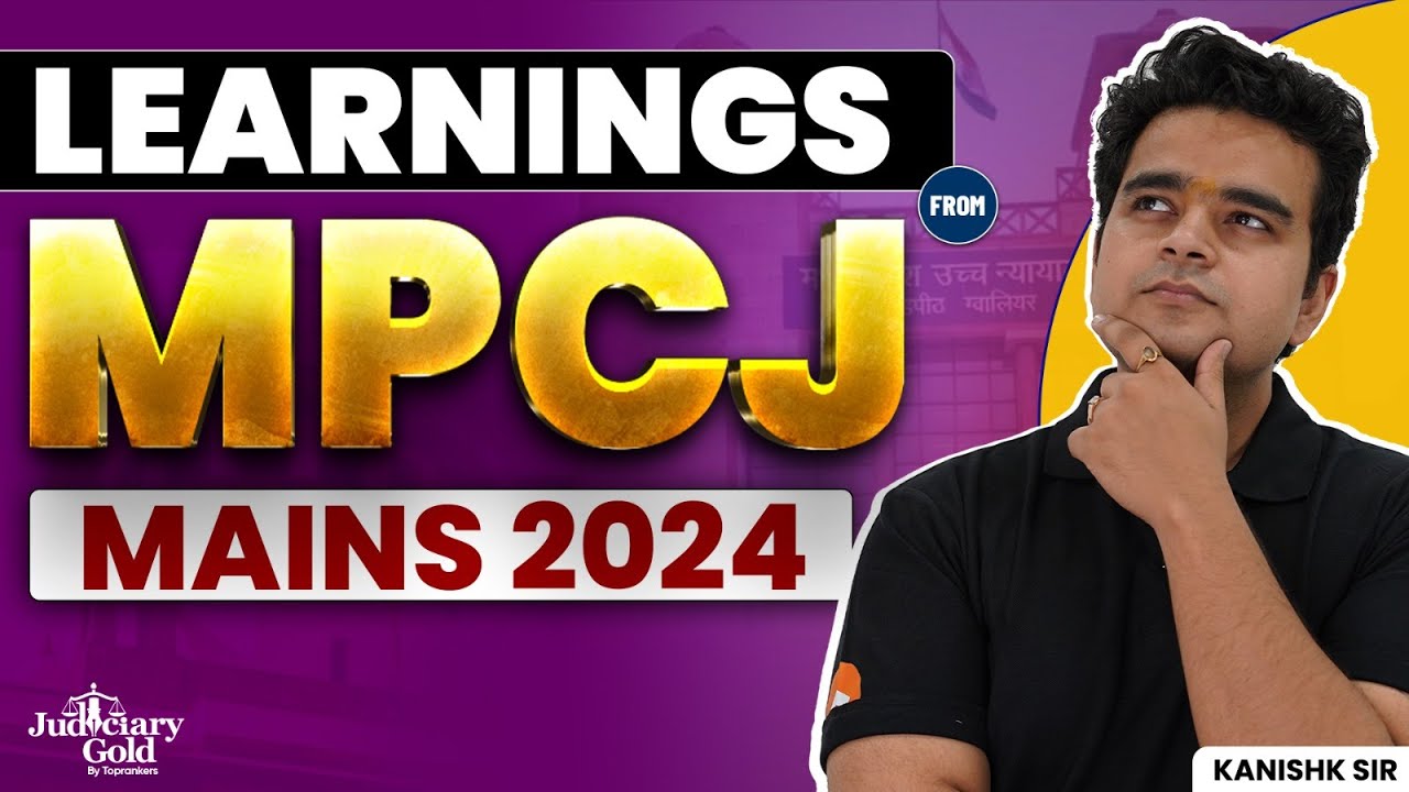 What are the Learnings of MPCJ Mains 2024 Exam? | What are the Changes ...
