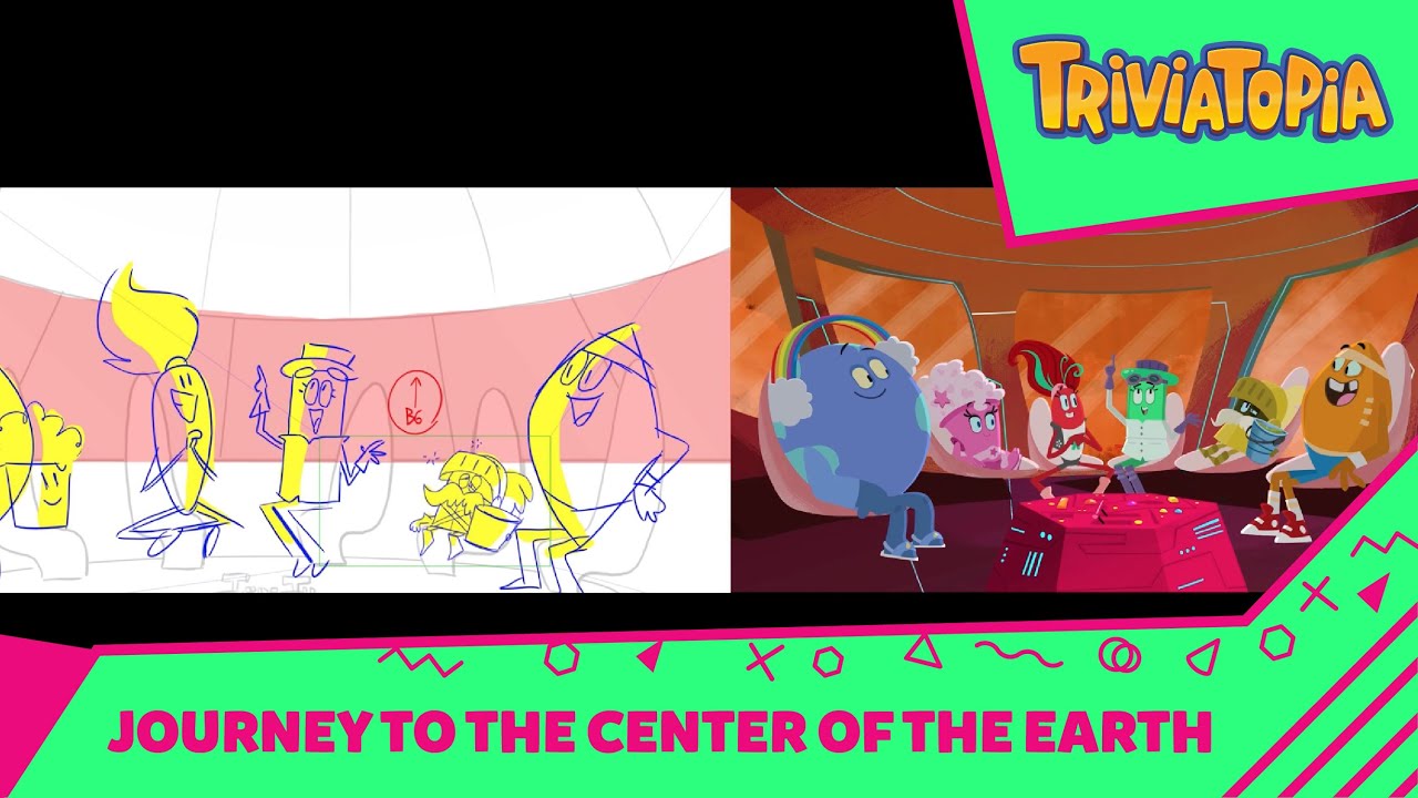 Journey to the Center of the Earth | Animatic | Triviatopia - YouTube