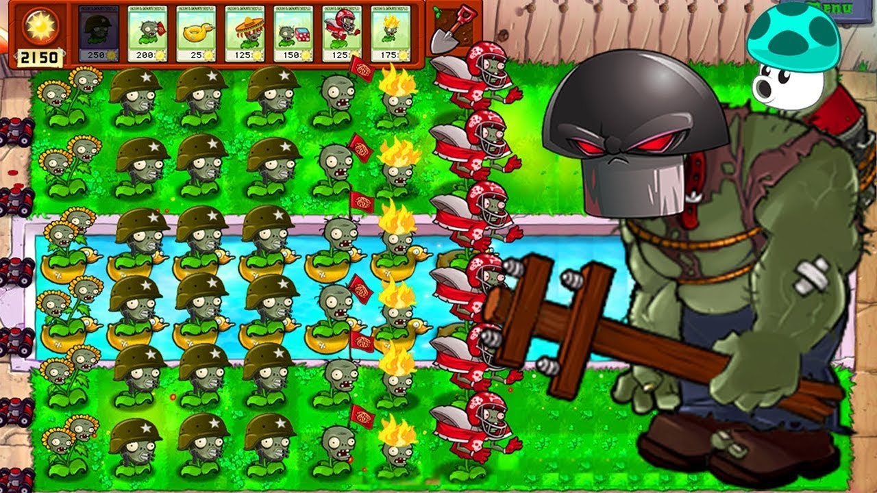 Plants vs Zombies Mod ZomPlant vs Mod ZomBotany - TEAM ZOMPLANTS - YouTube