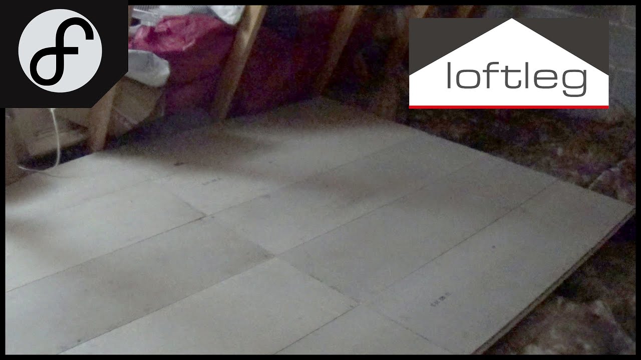 Installing Loft Boarding Panels - YouTube