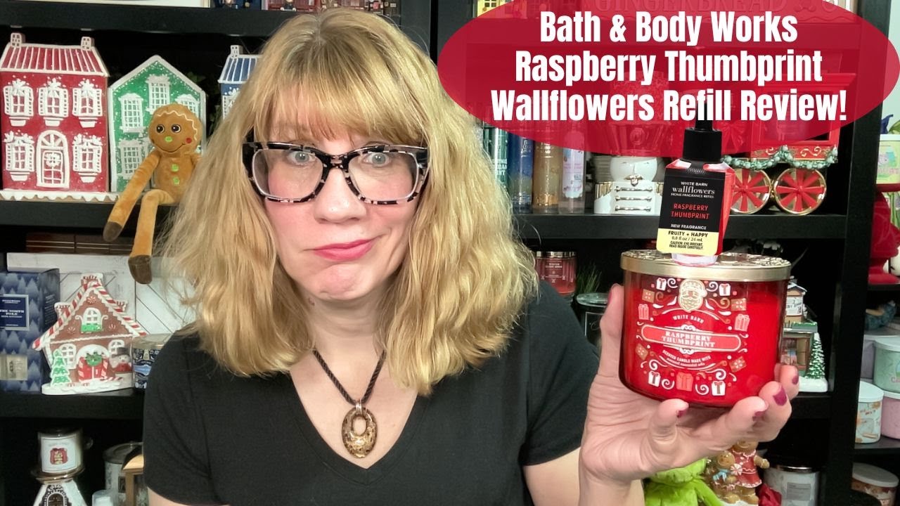 Bath & Body Works Raspberry Thumbprint Wallflowers Refill Review! - YouTube