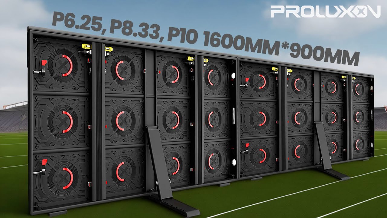 Customized P10 Model Football Stadium LED Display, Sport LED Perimeter ...