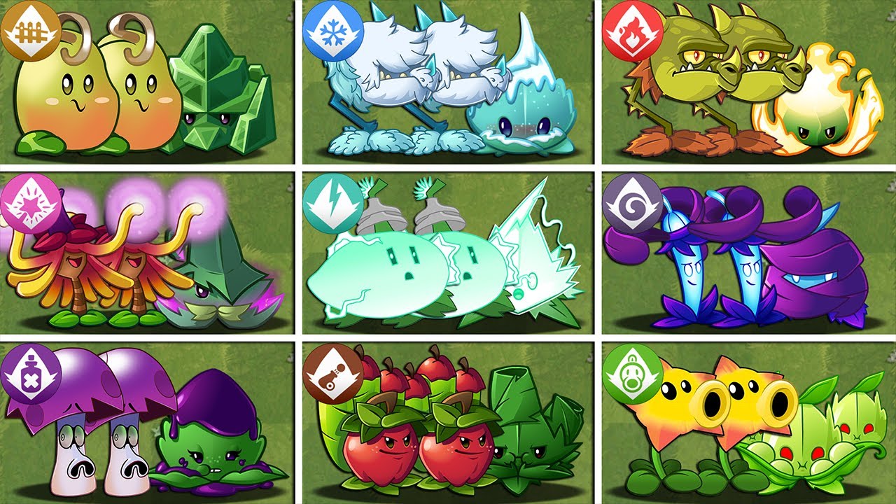 Plants vs Zombies 2 Final Boss - Every Premium & Mints Plants Max Level ...