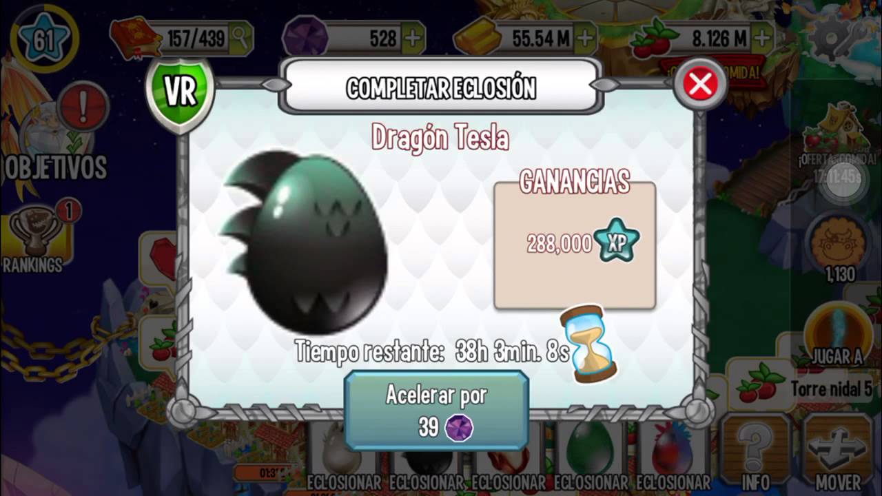 Cómo sacar el dragón tesla en Dragon City - YouTube