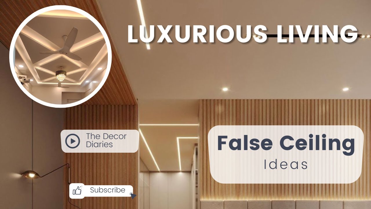 Elevate Your Interior with Stunning False Ceiling Ideas - YouTube