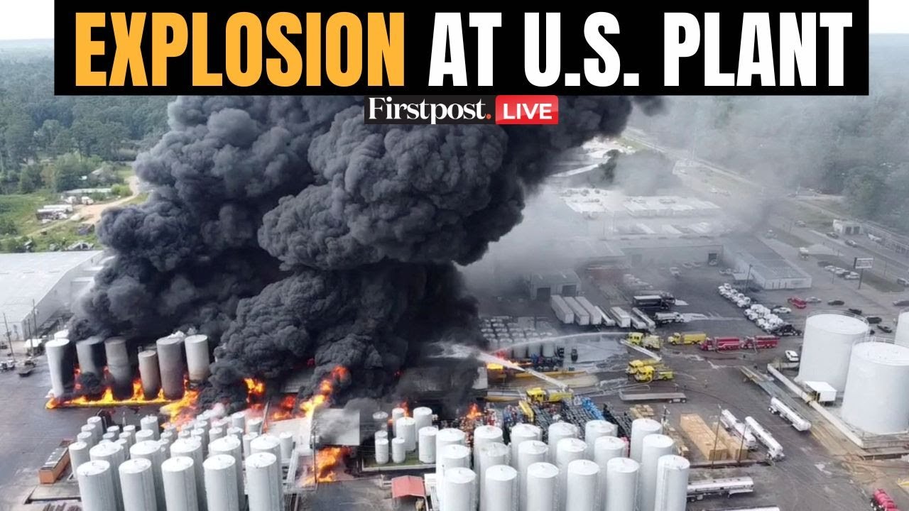 LIVE: Massive Fire Erupts at Louisiana Plant in US | US News ...