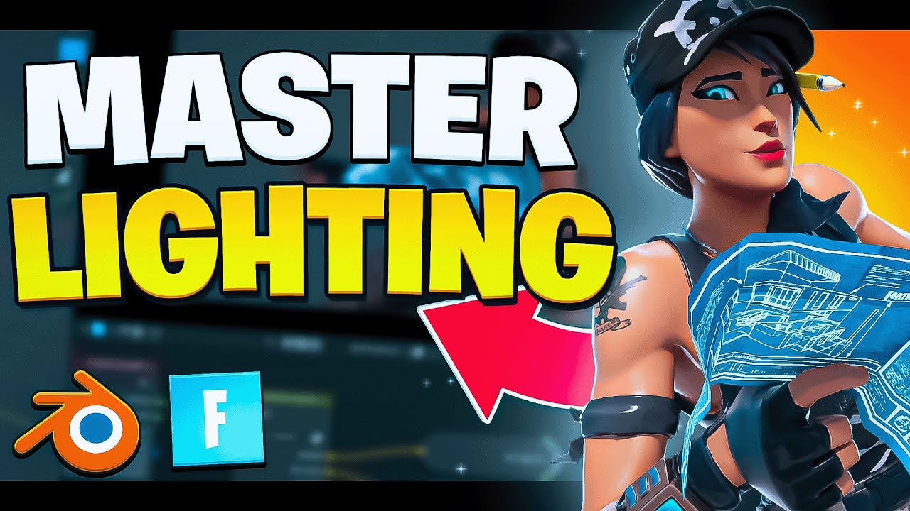 How to master lighting in blender | Fortnite thumbnail tutorial - YouTube