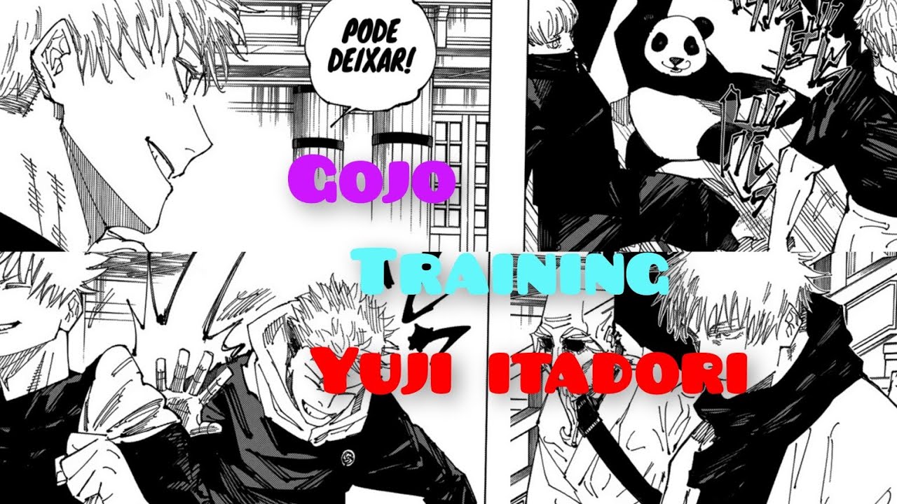 New Gojo Mangá v2 | Training Yuji itadori Prévia 2 - YouTube