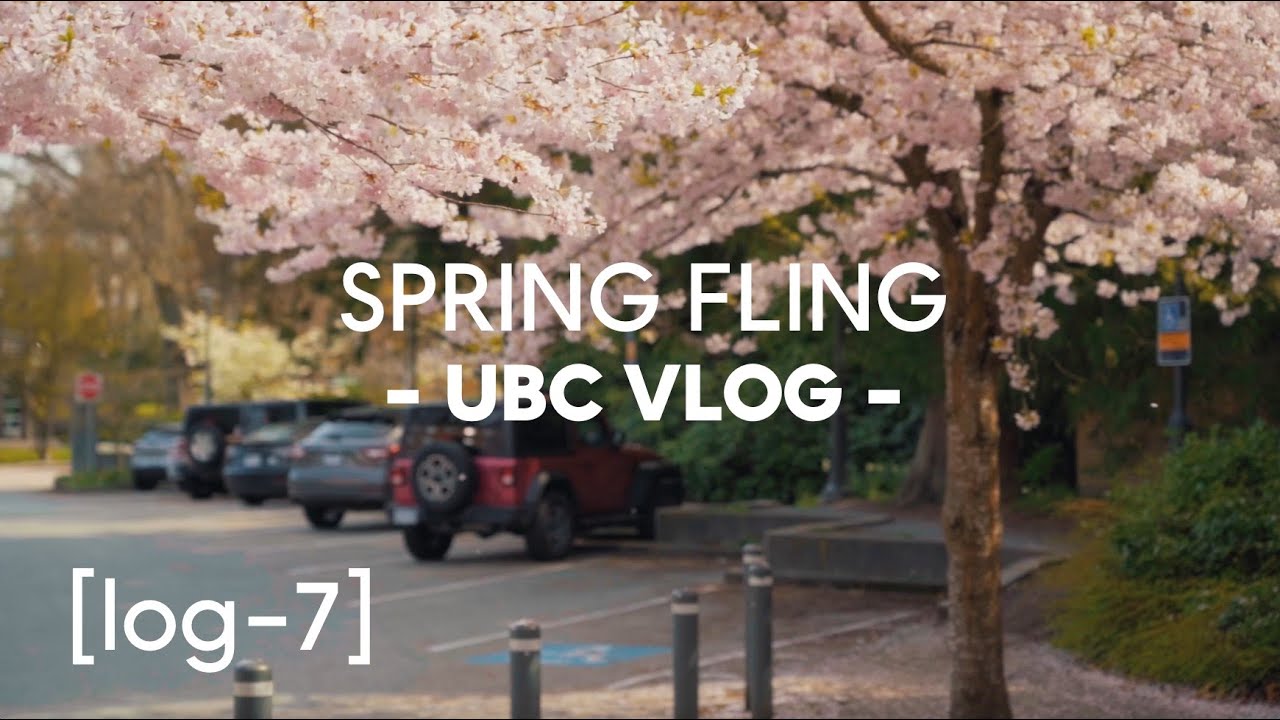 Spring Fling - UBC vlog [log-7] - YouTube