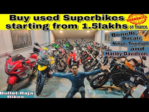 BUY USED SUPERBIKES starting from 1.5lacs | on finance | bullet raja ...