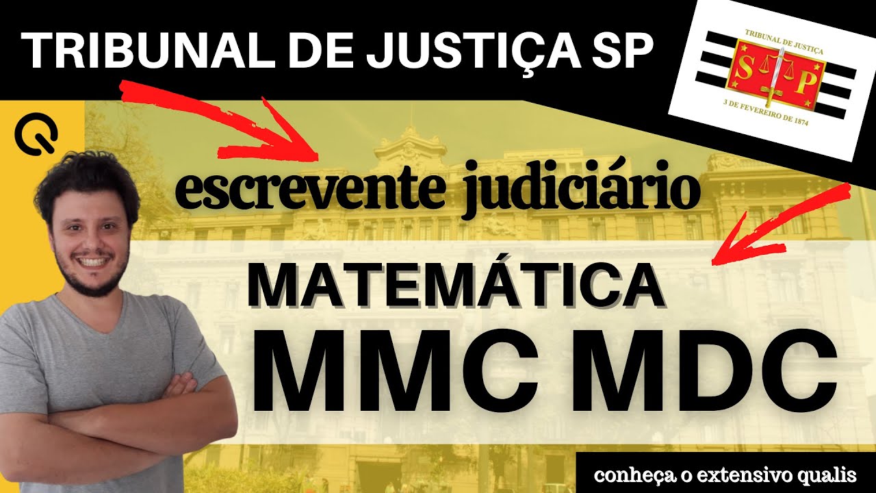 Matemática - MMC MDC Marco Mantovani - Escrevente Tecnico Judiciário ...