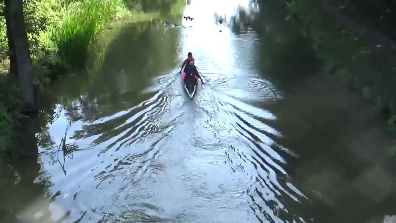 DarkSide Canoes - Darkness Demon racing C2 - YouTube