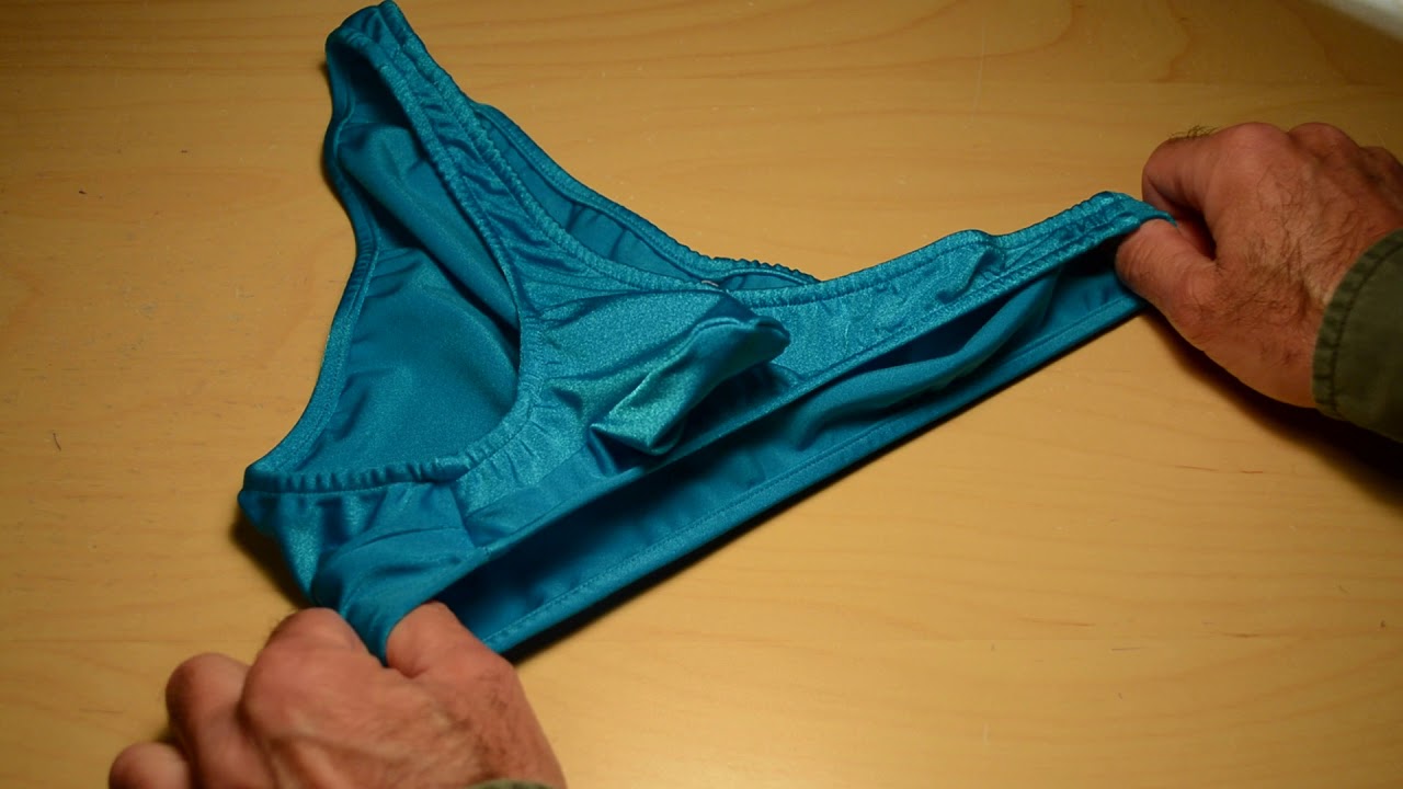 Swimwear for men - Turquoise Extreme Pouch Swim Bun - YouTube