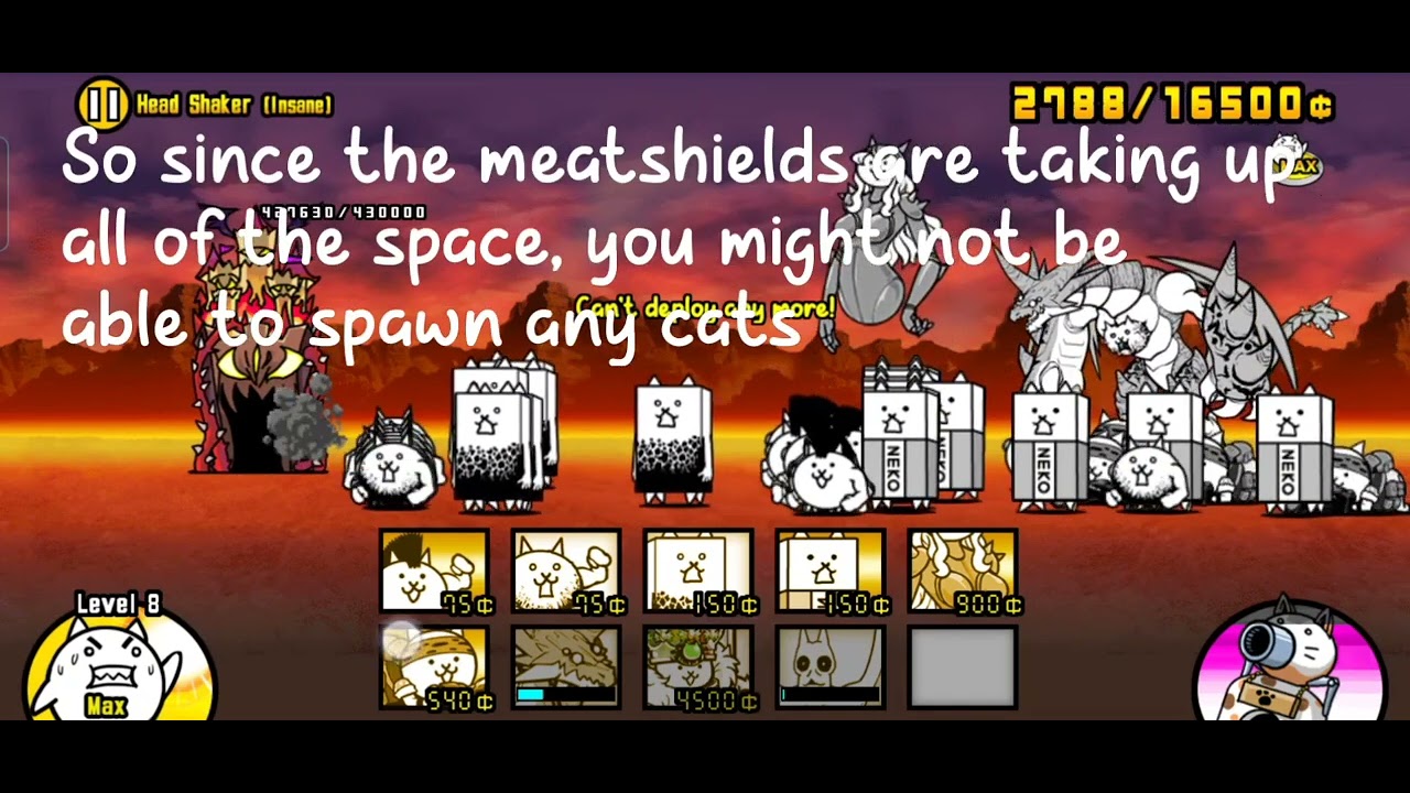 How to beat crazed cow (level 25-30 cats recommended) - YouTube