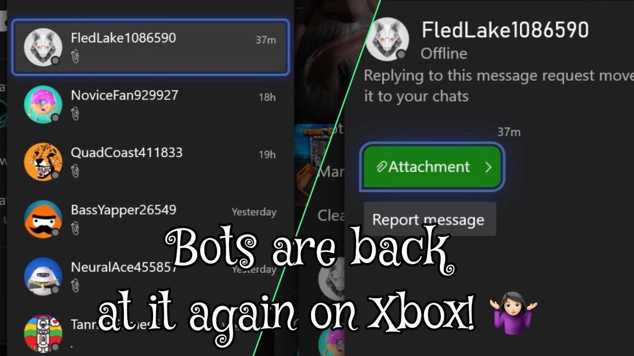 It’s 2025… and Bots are Back at it Again on Xbox! - YouTube