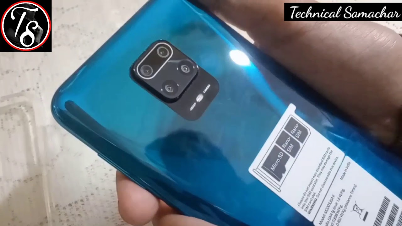 MI Redmi Note 9 pro in unboxing video And review - YouTube