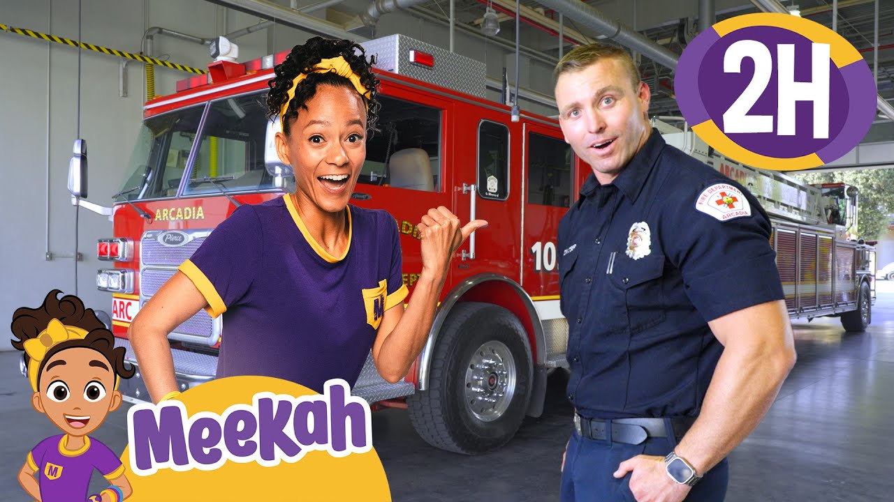 Meekah Draws a Fire Truck | Draw With Meekah | Blippi and Meekah Kids ...