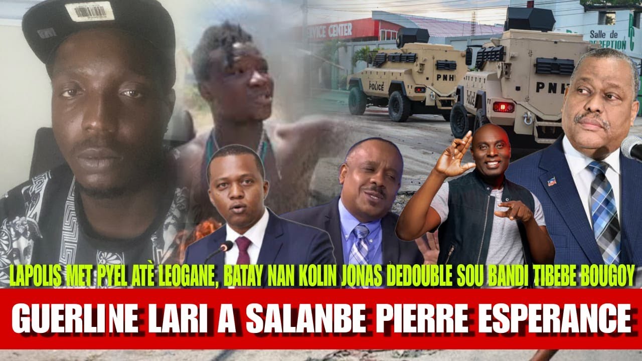 Lapolis ap file bal sou bandi nan Kolin, Jackito Manke Mouri, Gerald ...