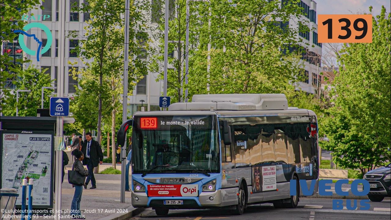 BUS 139 - IVECOBUS URBANWAY 12 GNV CURSOR 9 - 4523(?) - YouTube