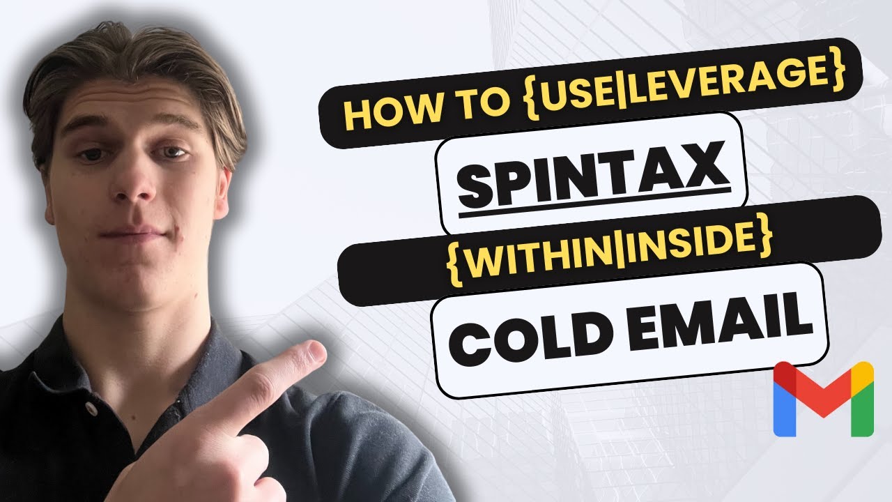 Ultimate Spintax Guide For Cold Email - YouTube