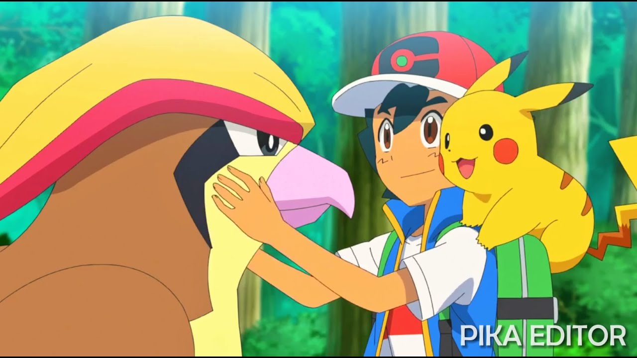 Ash's Final Goodbye - Pidgeot RETURNS - Aim to be a Pokémon Master ...