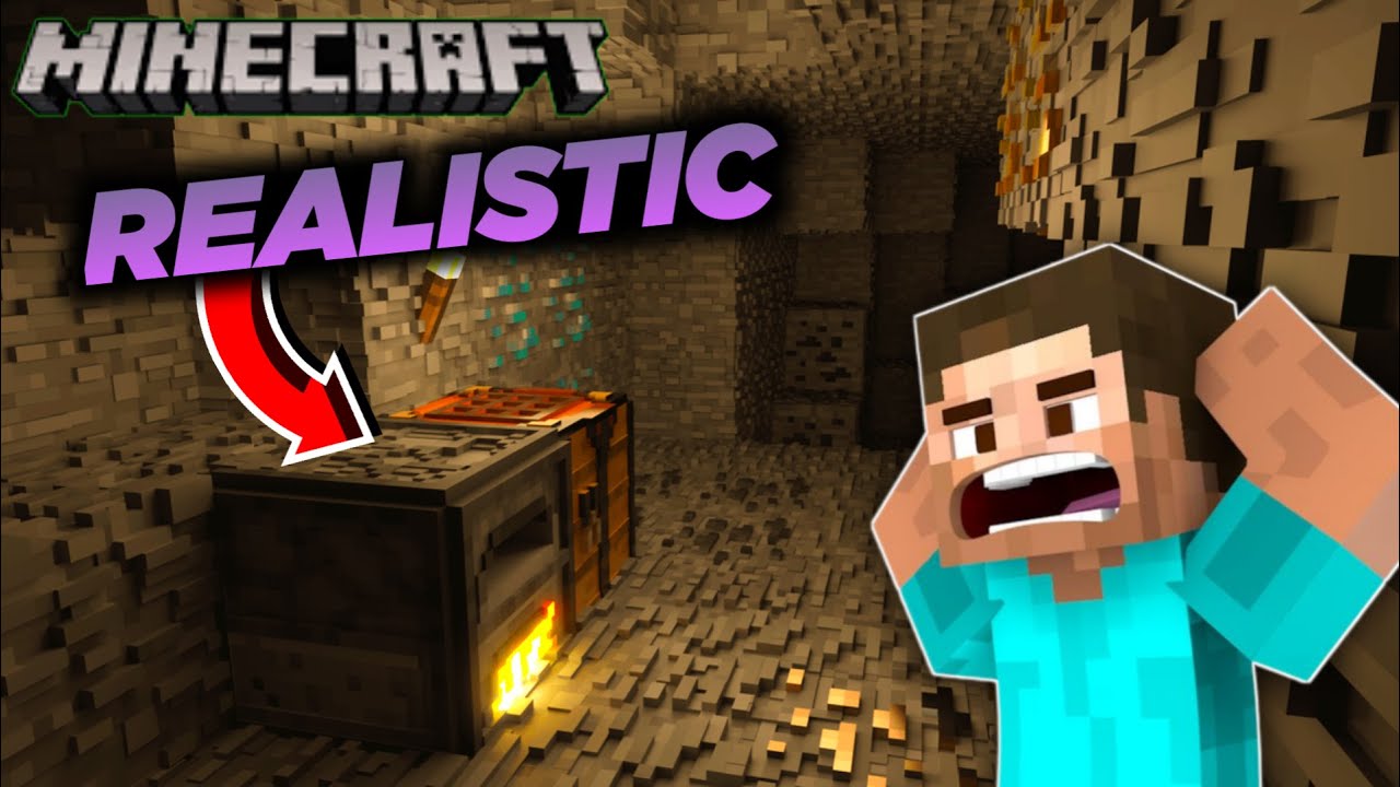 I MADE Minecraft REALISTIC - YouTube