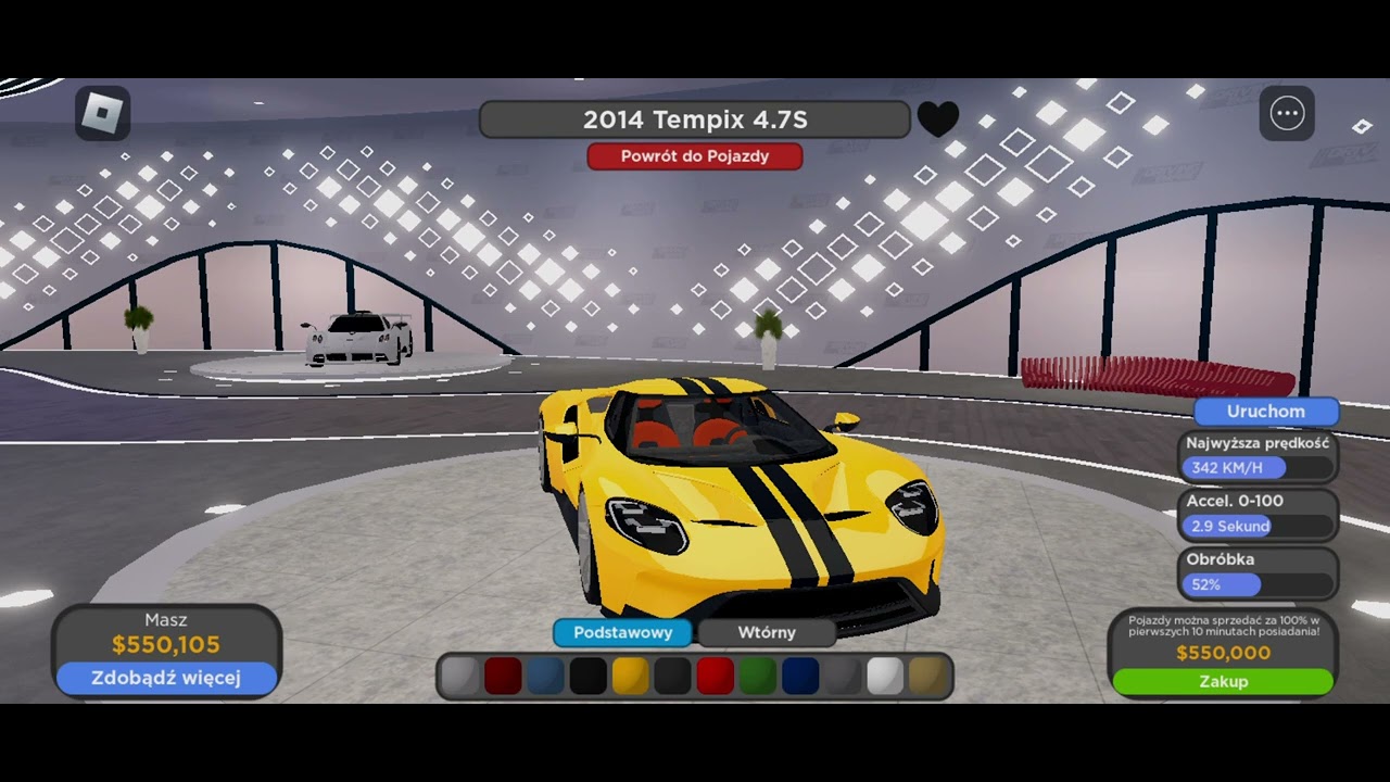 kupuje nowe auto (gra nazywa się driving empire) - YouTube