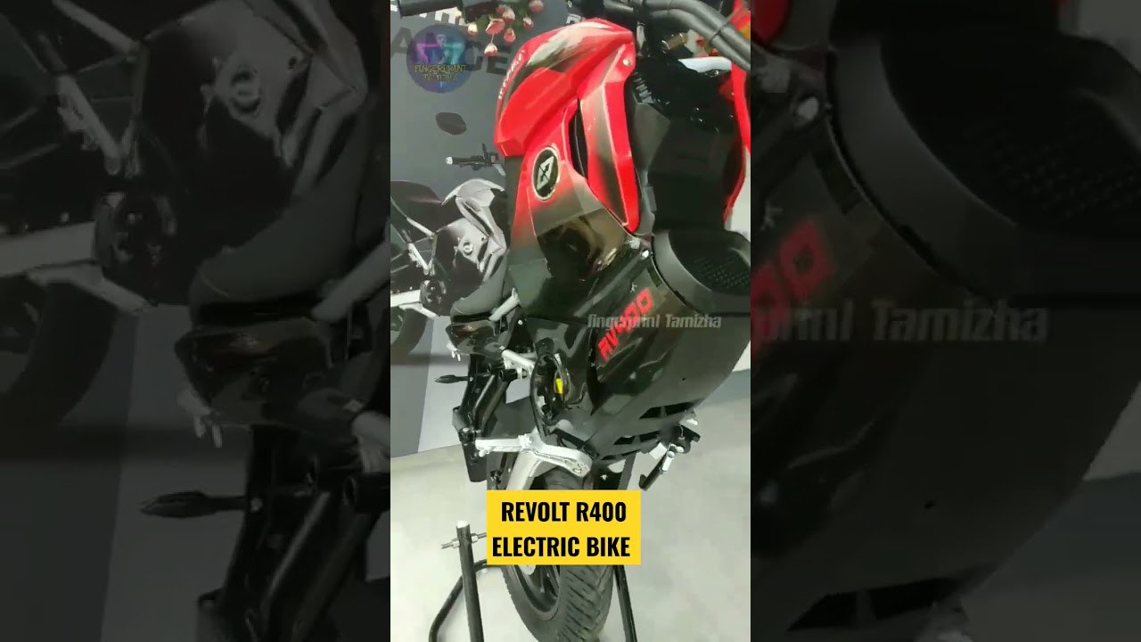 REVOLT R400 Electric bike Review (@Fingerprint Tamizha ) - YouTube