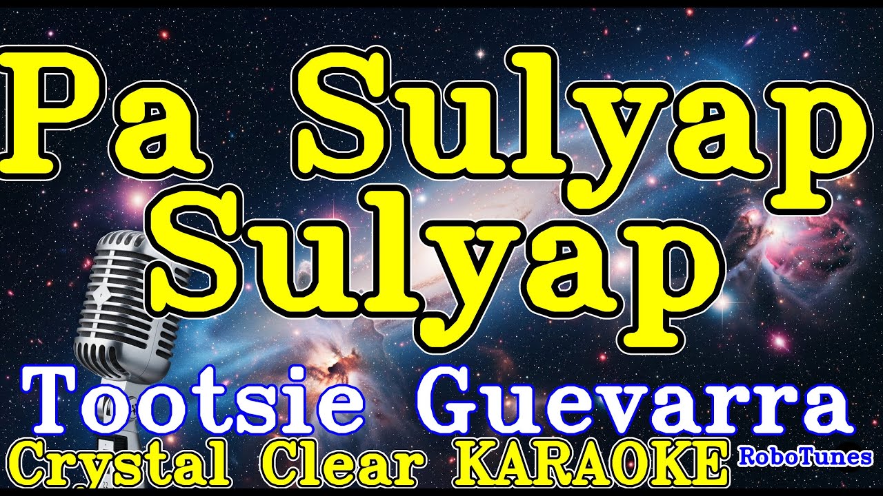 Pa Sulyap Sulyap karaoke - YouTube