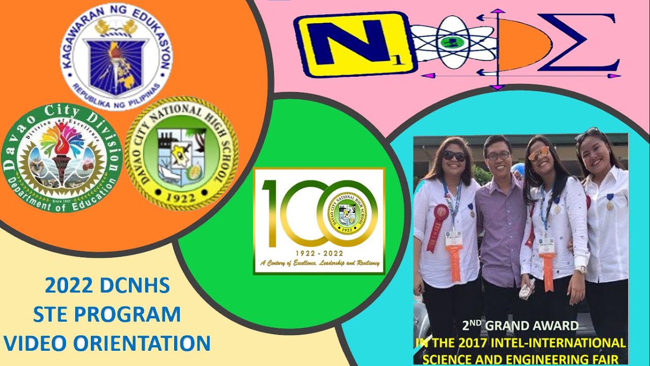 2022 DCNHS STE PROGRAM AND OTHER SPECIAL PROGRAMS VIDEO ORIENTATION ...