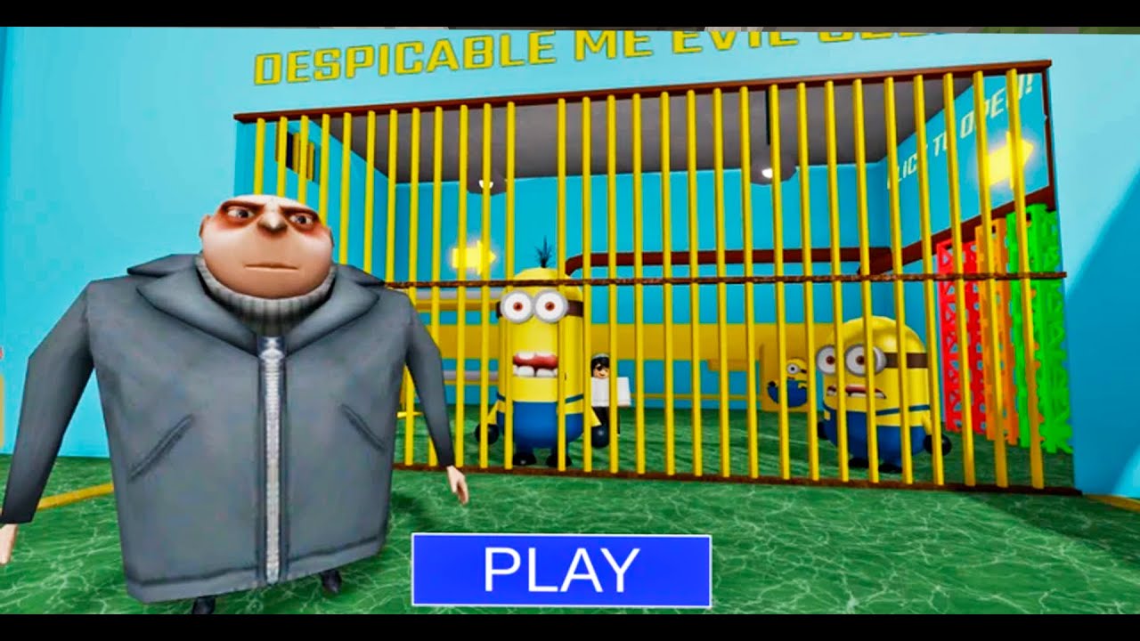 ESCAPE DESPICABLE ME 4 MINIONS BARRY'S PRISON in Roblox - YouTube