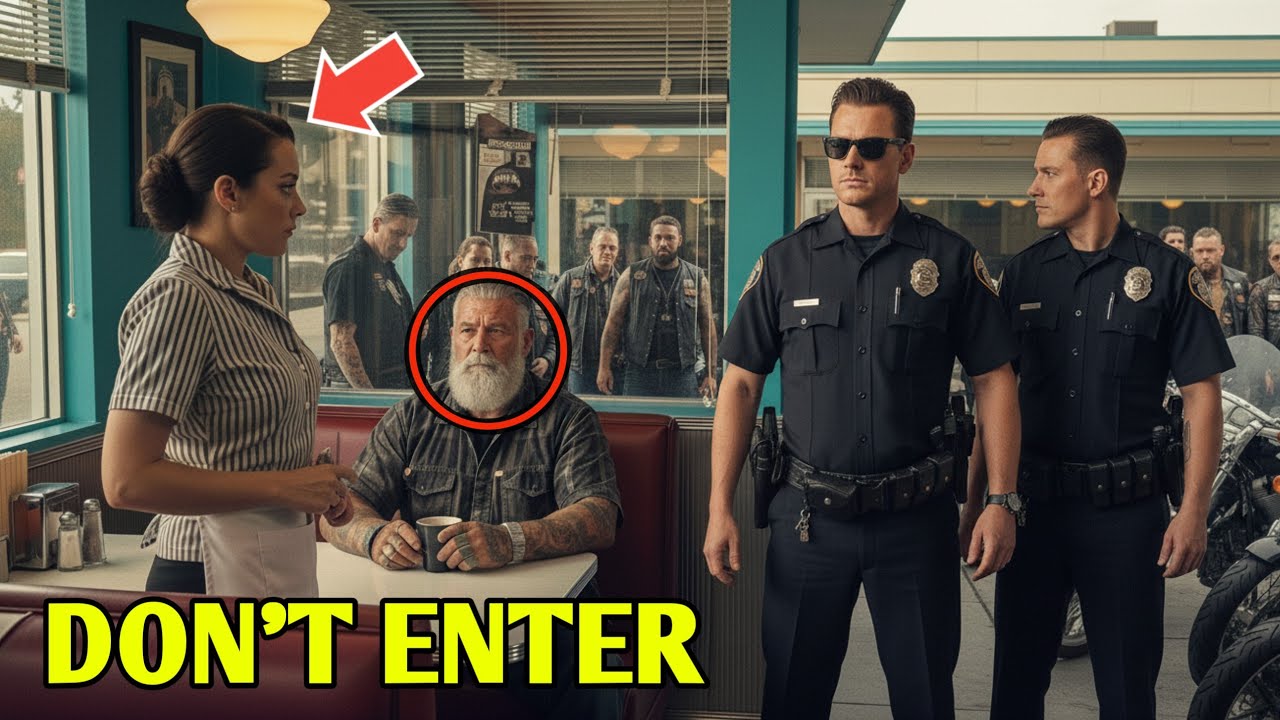 WAITRESS Helped a Biker from Police — 20 Hours Later, 250 RIDERS ...