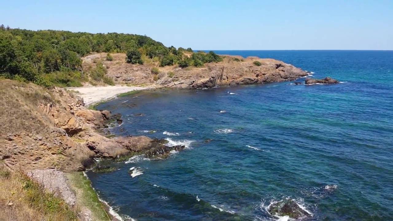 Walk along the coast from Rezovo to Sinemorec - YouTube