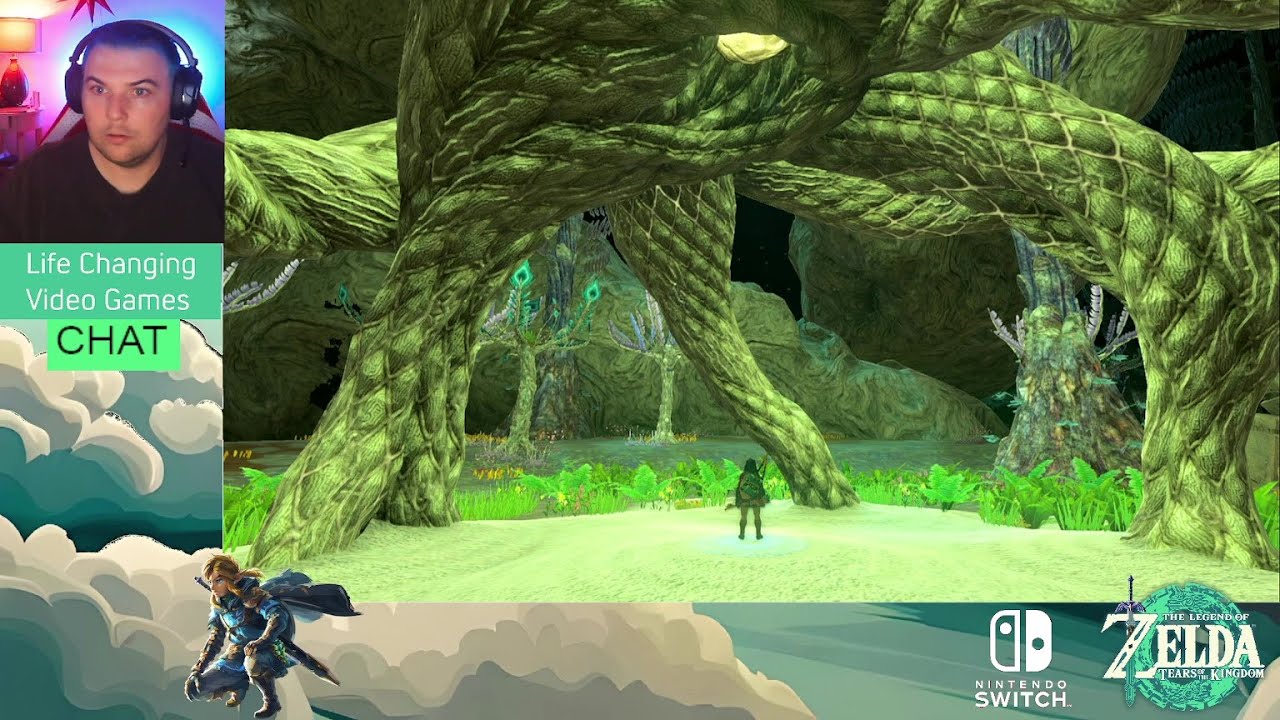 Finding a Lightroot Tree in the MASSIVE Hyrule Field Chasm - YouTube