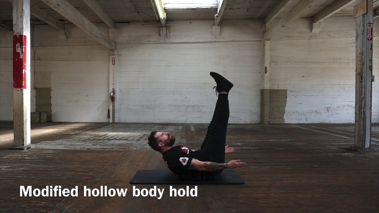 Hollow Hold Progressions - YouTube