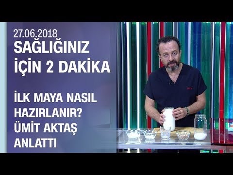 İlk maya nasıl hazırlanır? Dr. Ümit Aktaş anlattı