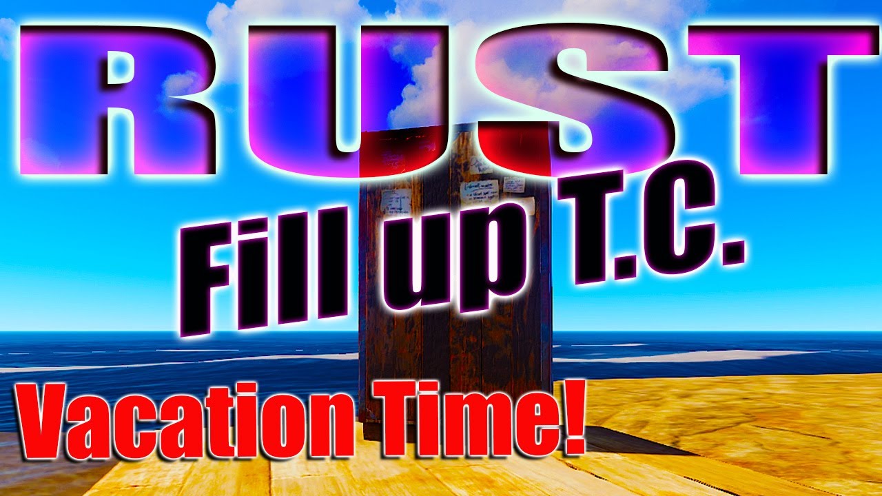 Filling up Automated Boxes to cover Vacay in Rust PVE #rustbuild # ...