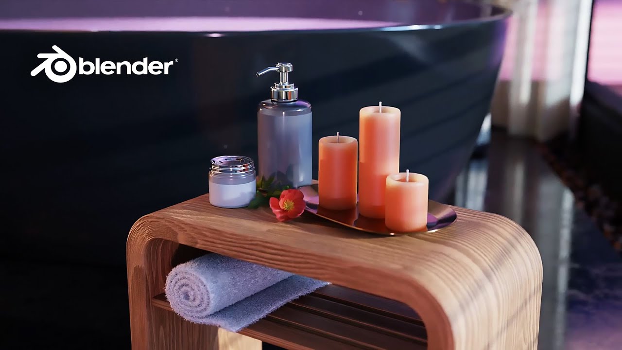 Bathrooms - Blender Asset Pack - YouTube