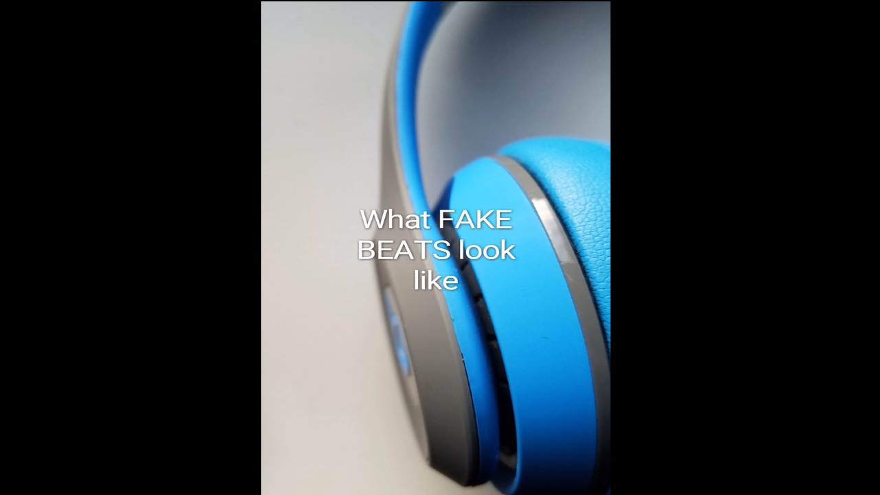 What FAKE BEATS Solo 2 Wireless look like! - YouTube