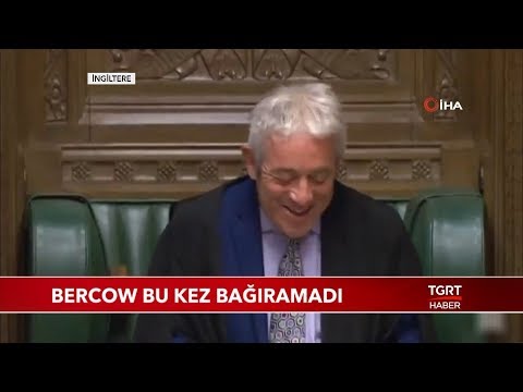 John Bercow Bu Kez Bağıramadı